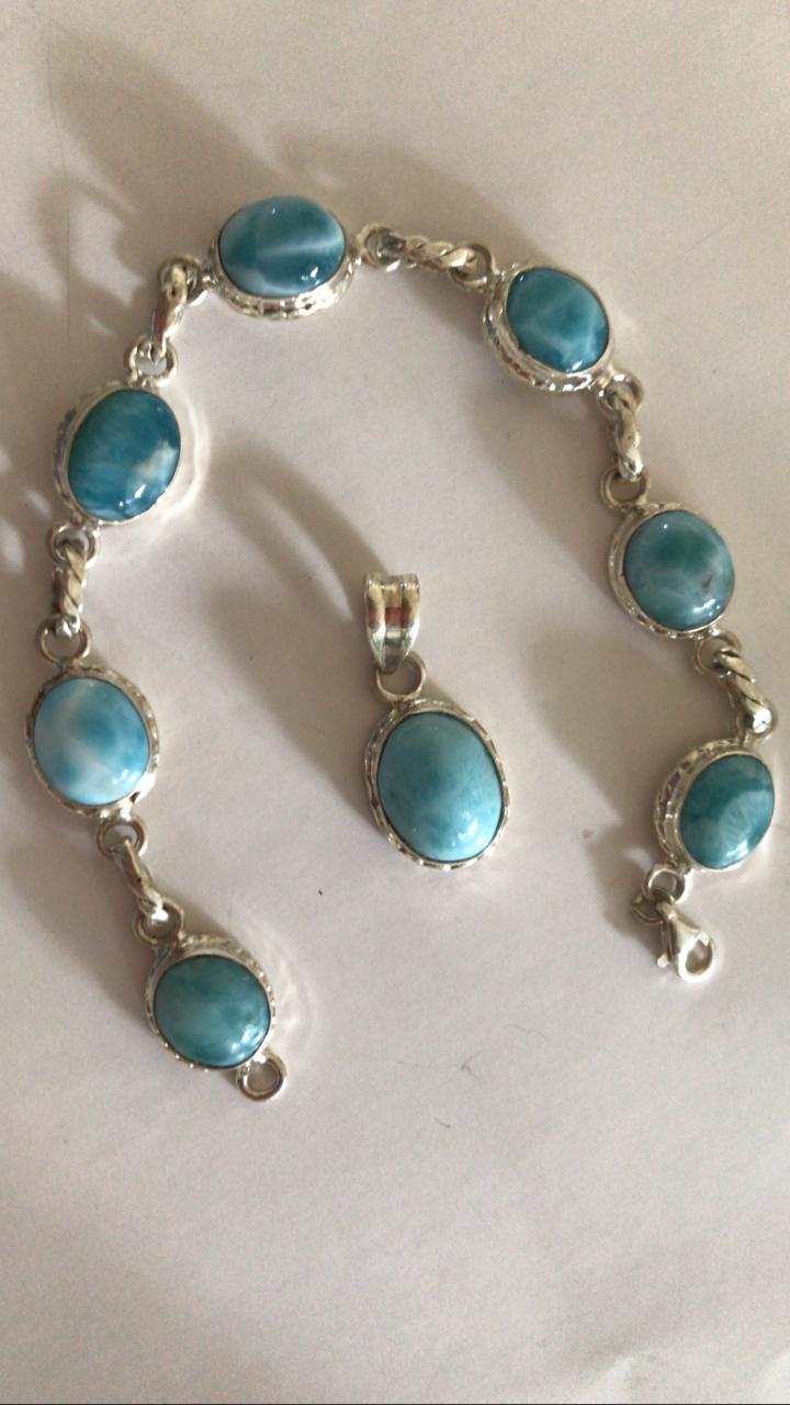 Larimar Jewelry - Dominican-Larimar.com